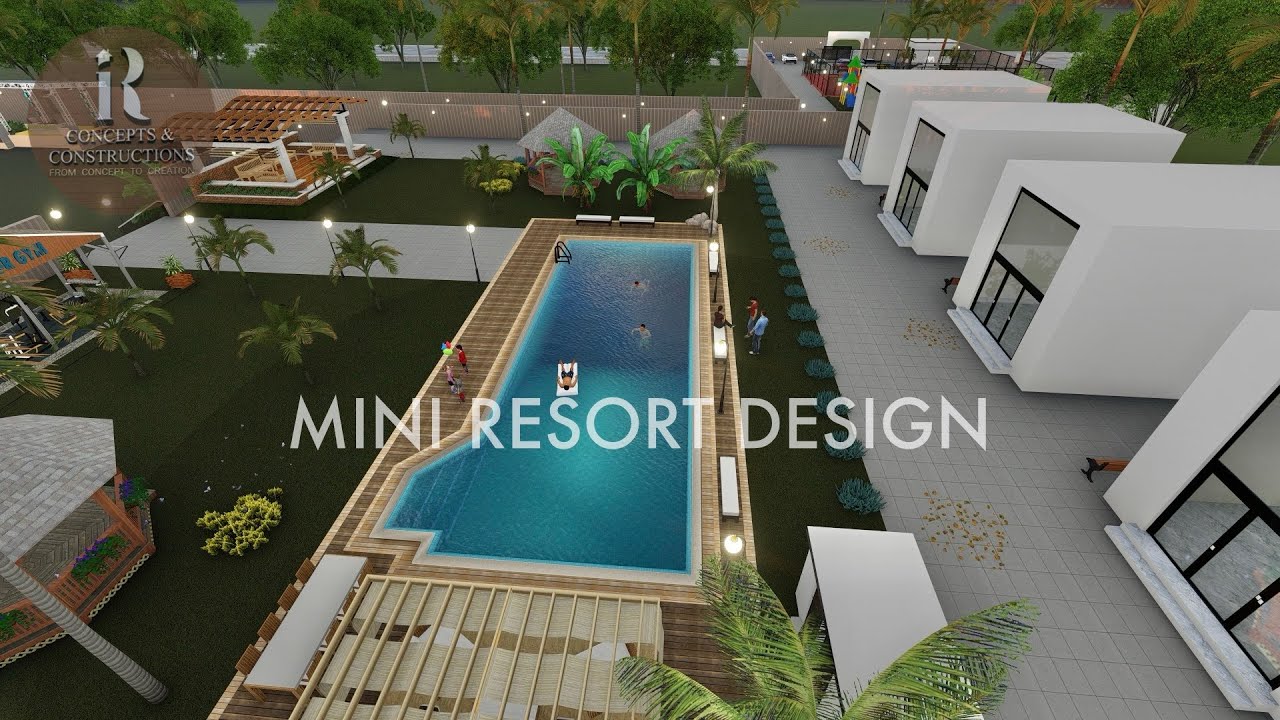 Mini Resort Design - YouTube