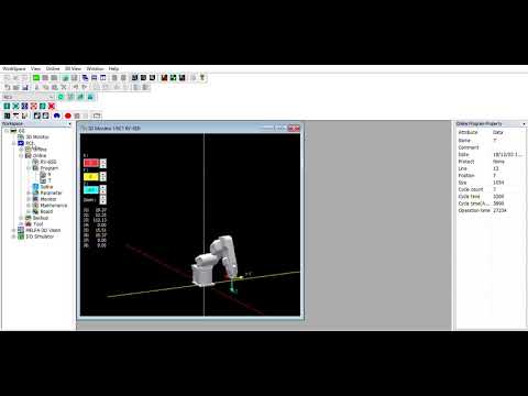 การจำลองเขียนตัวอักษร 9H โดยโปรแกรม RT ToolBox2 Simulation - YouTube