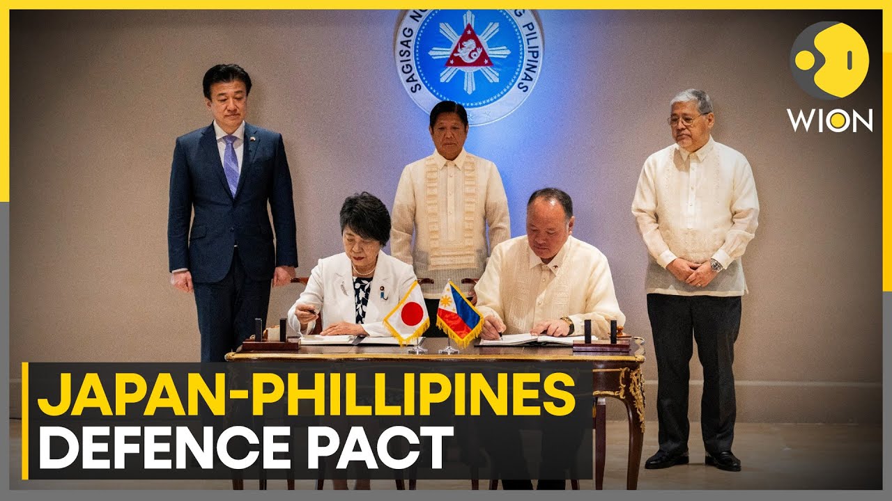 Japan-Philippines sign landmark defence pact | Latest English News ...
