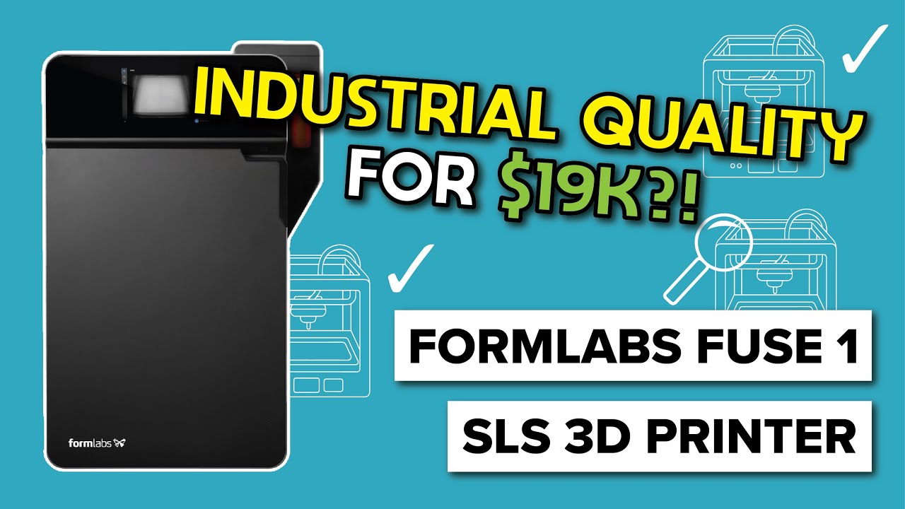 Affordable Industrial SLS 3D Printer?! // Formlabs Fuse 1 Honest Review ...