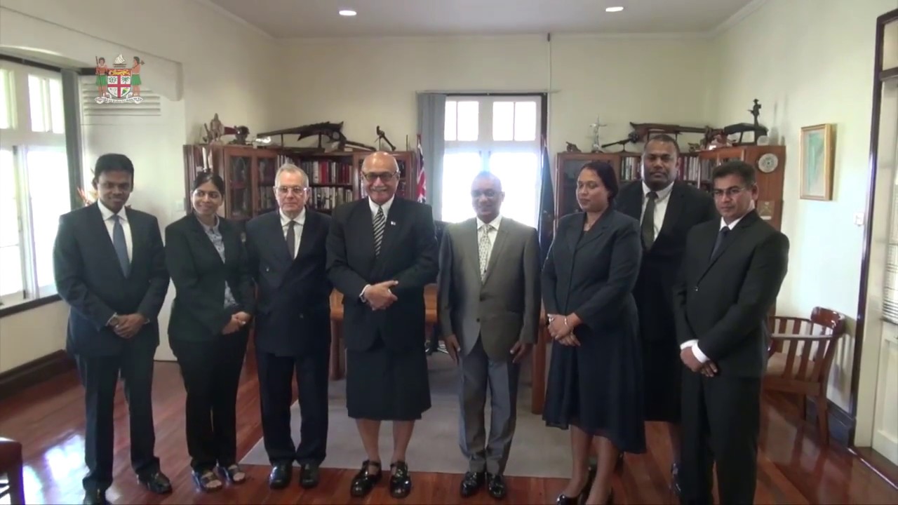 Fijian President officiates at the swearing in of two new Magistrates ...
