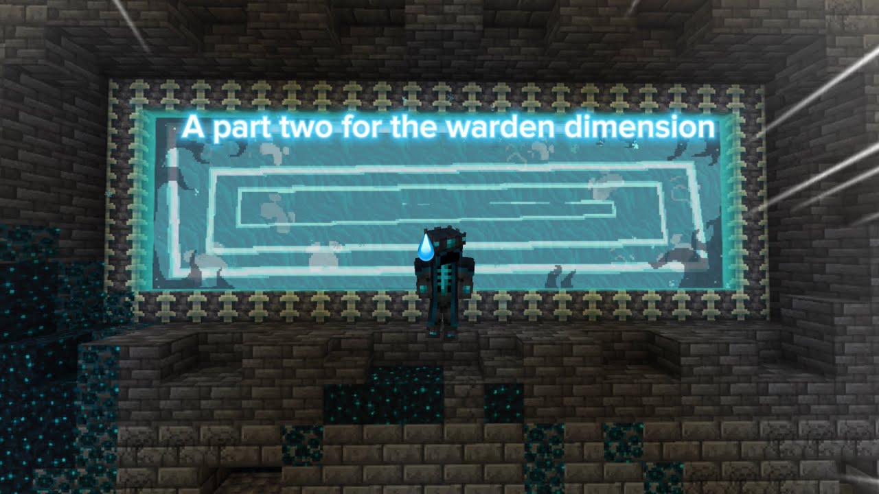 Minecraft but the Warden Dimension changed again 😐why… - YouTube