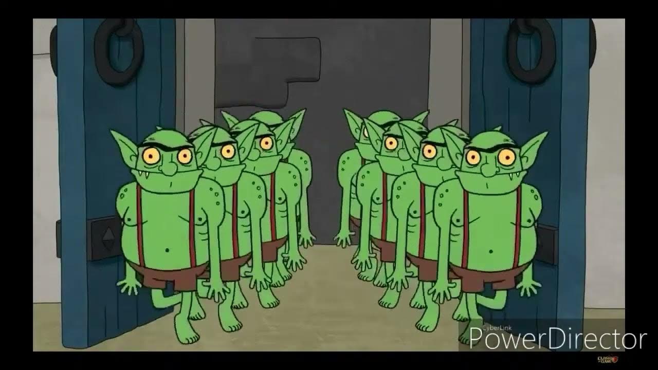 goblins dancing irish song . Гоблины из клеш оф кланс танцуют . clash ...