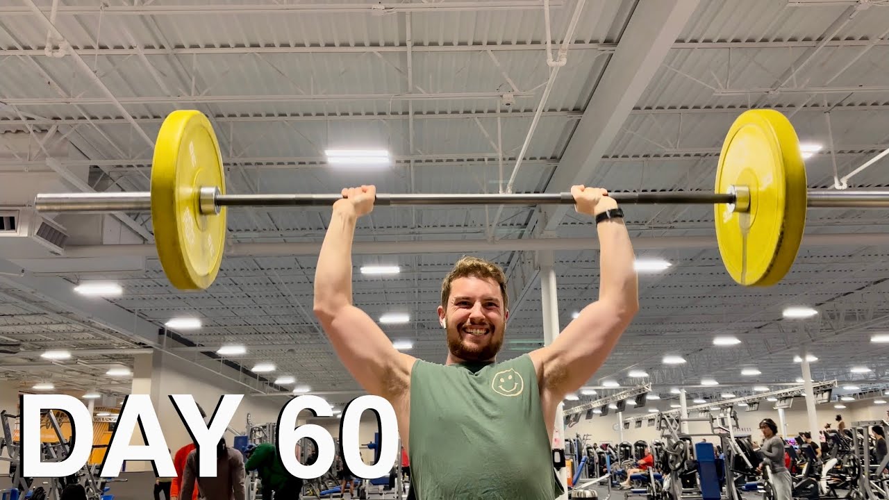 Bulk Day 60 - 225 Lb Squats & Raw Milk Chug! - YouTube