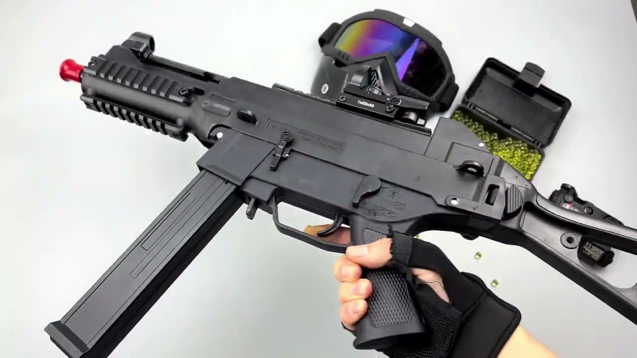 New Ump 45 gel blastr 11.1v fast shooting - YouTube