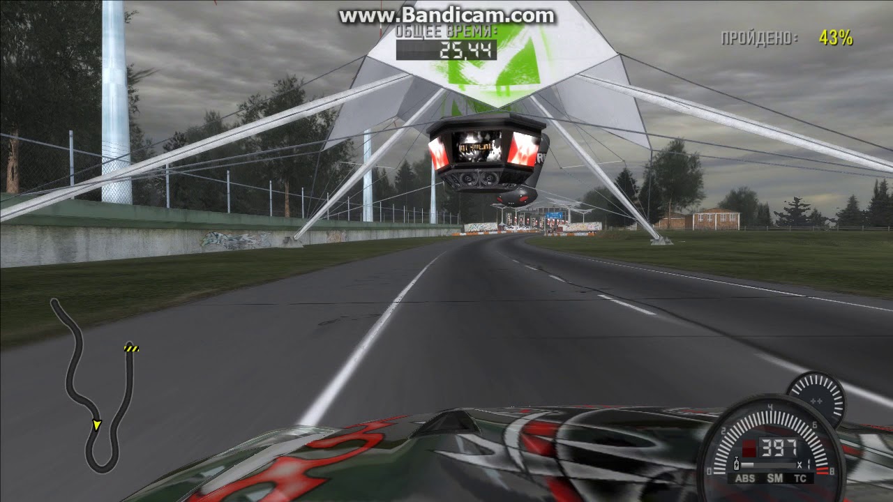 Need for Speed: ProStreet Скоростные гонки Автобанринг 1 на Nissan GT-R ...