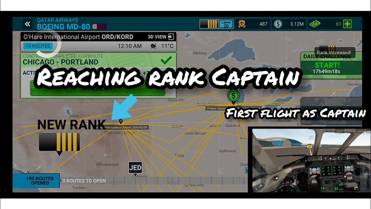 FIRST FLIGHT AS CAPTAIN | REACHING CAPTAIN'S RANK | COCKPIT VIEWS ...