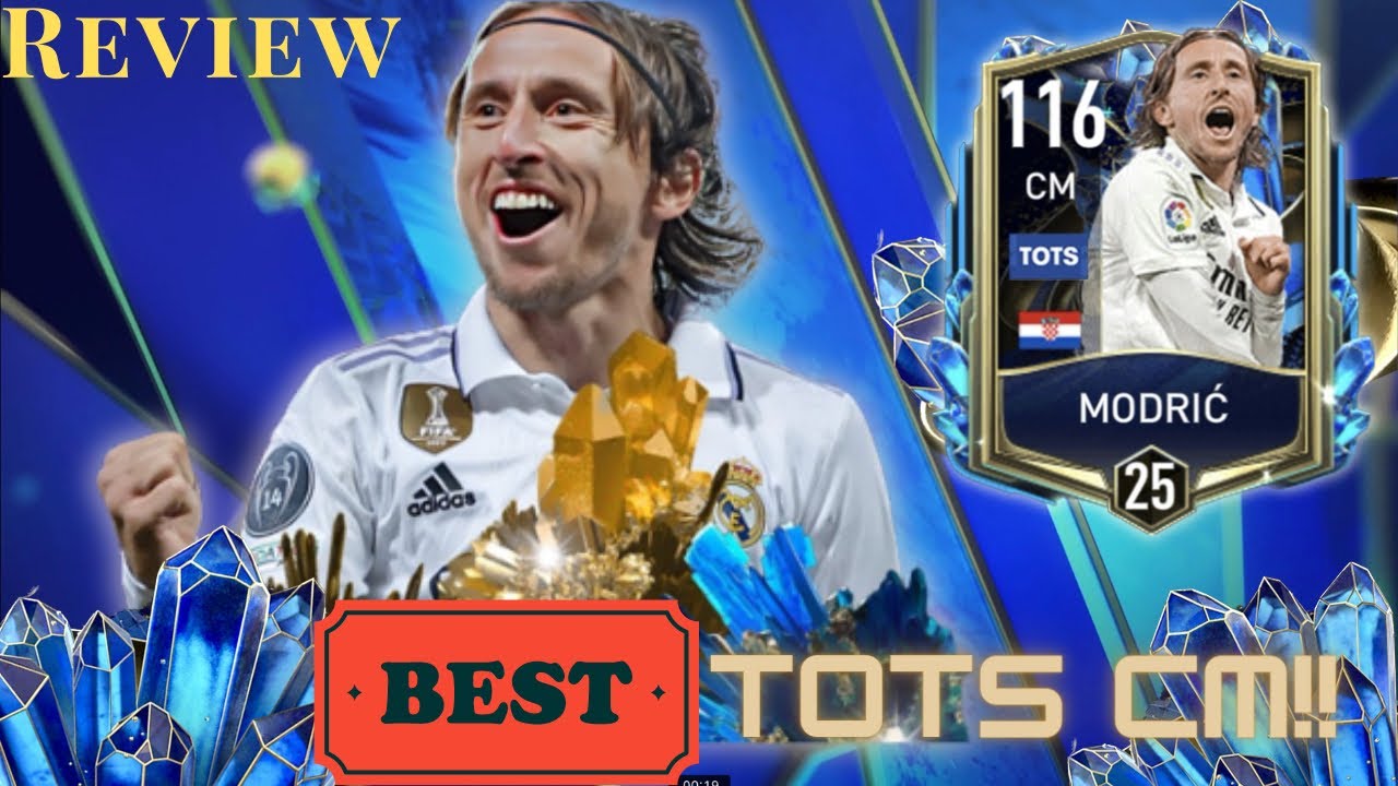 Best CM luka modric 111 rated gameplay & review in Fifa mobile | TOTS ...