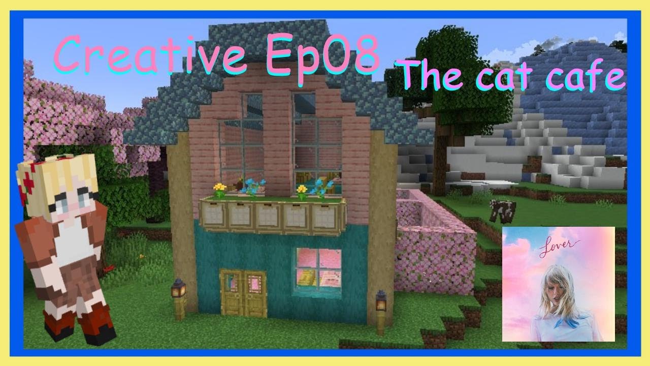 Ghost builds a Minecraft Cat Cafe. Again. - YouTube