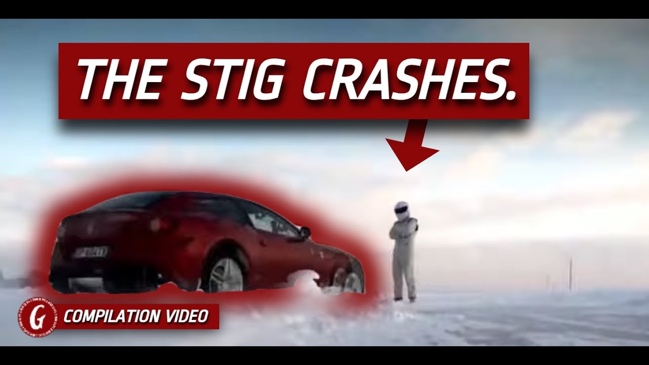 The Stig Crash Compilation 💥 Every Top Gear Stig Fail Moments | # ...