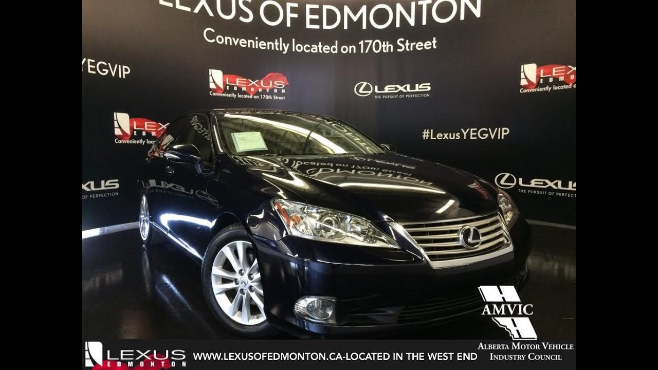 Used 2010 Blue Lexus ES 350 Luxury Plus Navigation In Depth Review ...