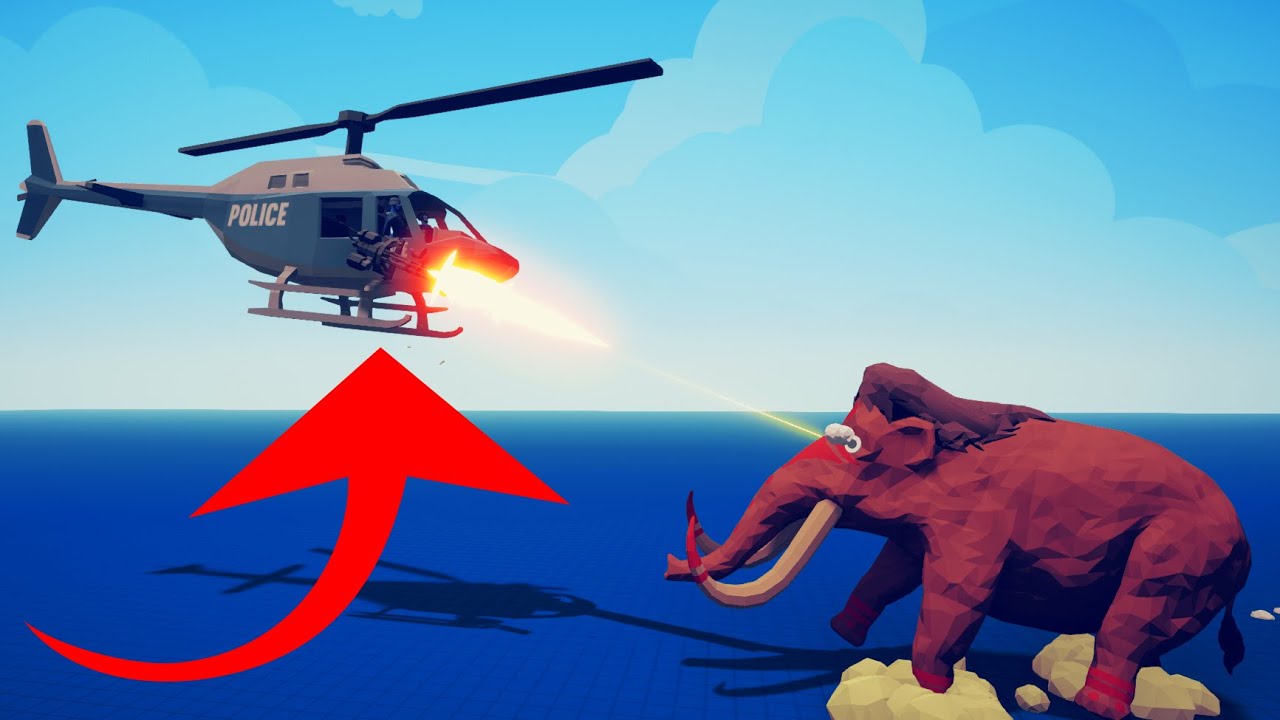 🚁New Secret Unit Helicopter vs Every Faction - Totally Accurate Battle ...