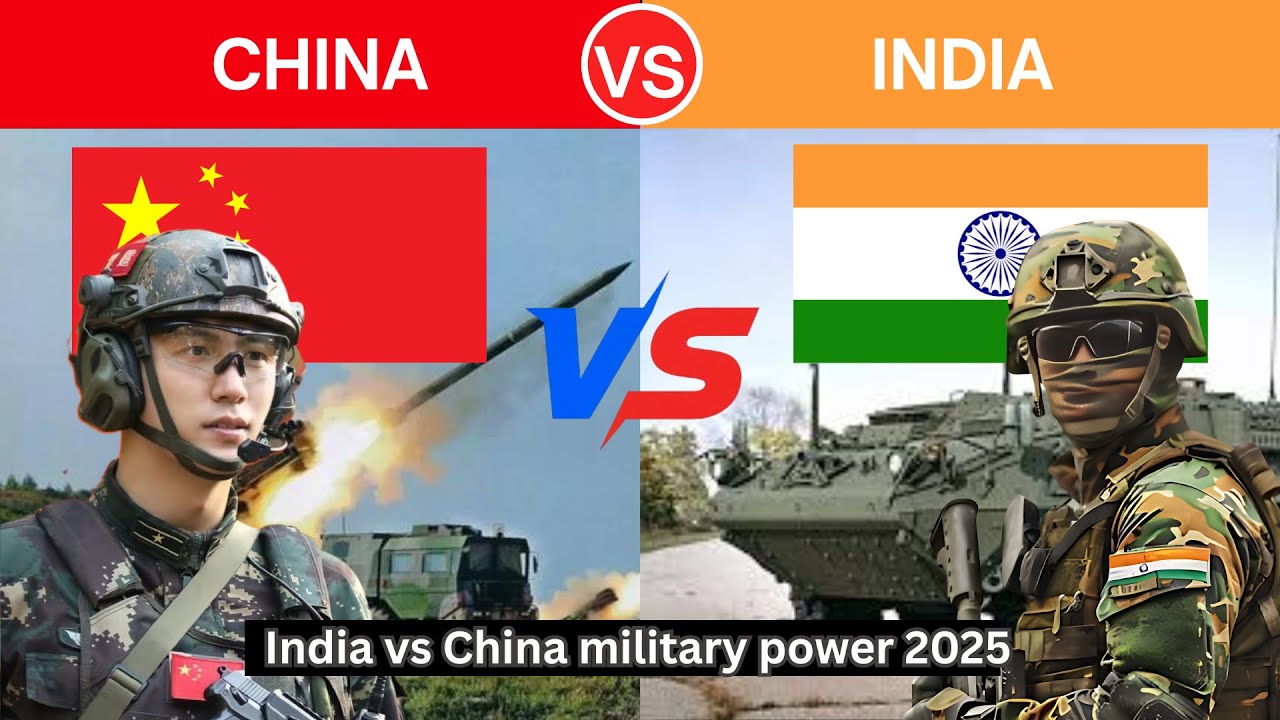 India vs China Military Power Comparison 2025 | China vs India Military ...