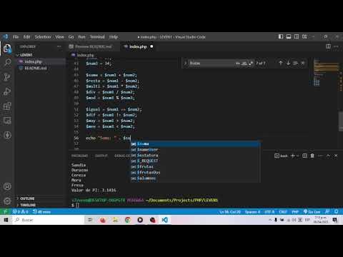 Sintaxis y variables de uso - Nivel básico PHP - YouTube