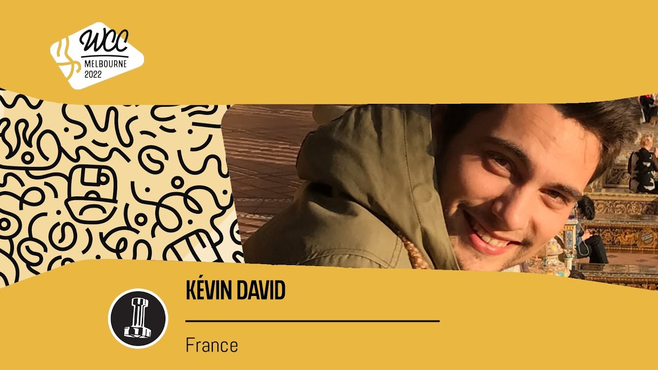 Kévin David, France — 2022 World Barista Championship: Round One - YouTube