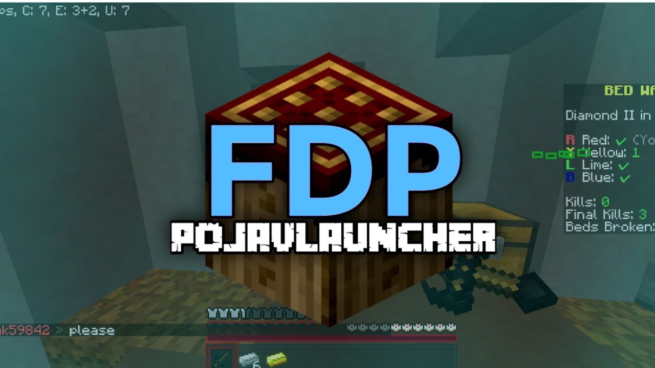 Blocksmc is dying FDP Client | Pojav launcher... - YouTube