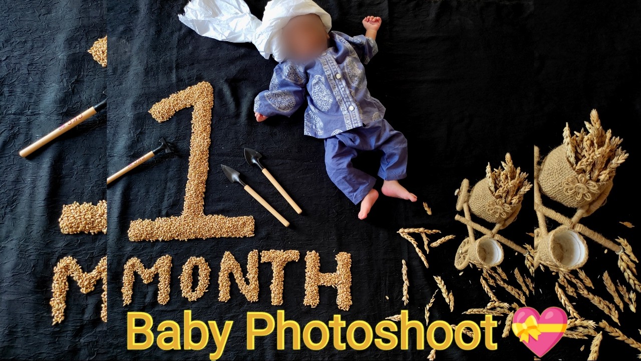 Easy New Born Baby Photoshoot|Baby Photo Shoot Ideas At Home| Baby ...