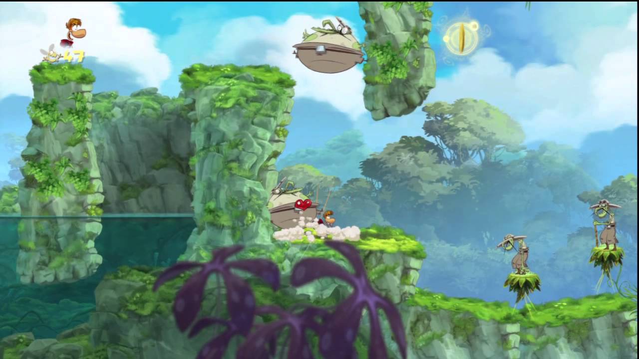 Rayman: Origins Dr Lividstone, I Presume? trophy guide: Outta My Way ...