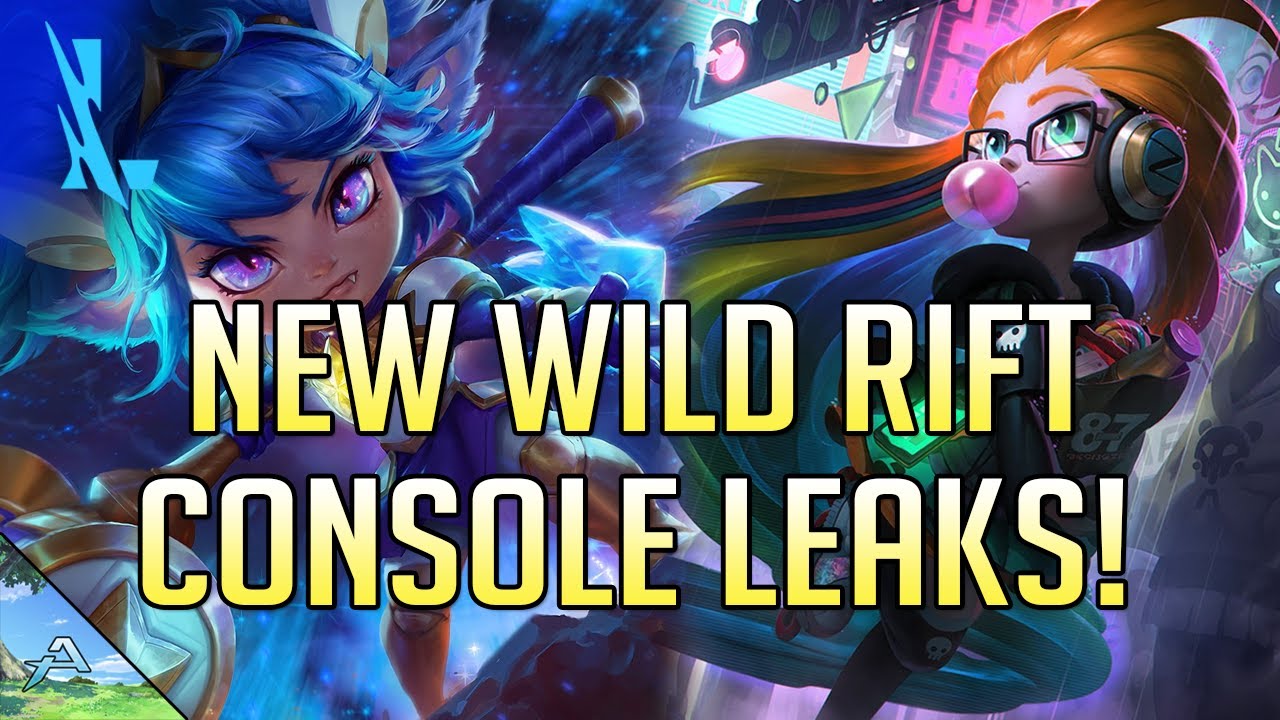[Lol Wild Rift] New Wild Rift Console Leaks! - YouTube
