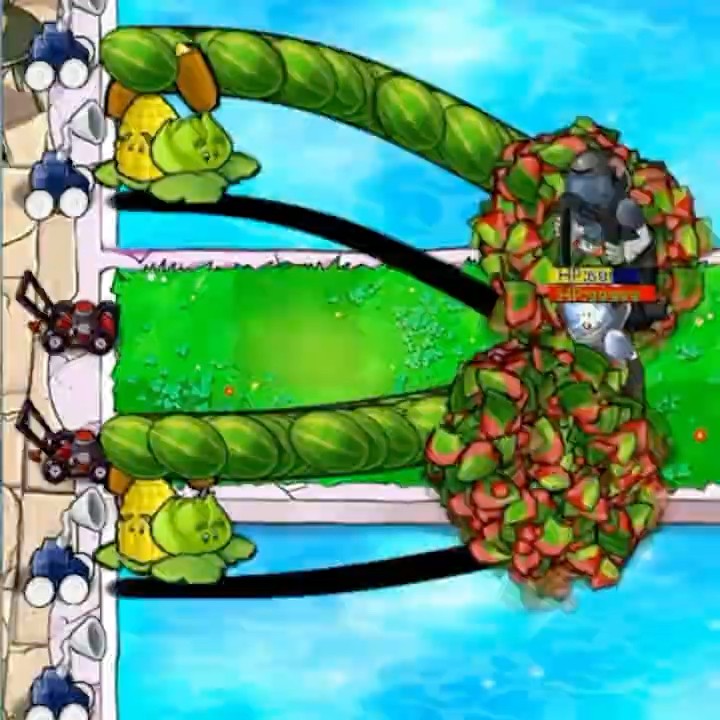 PVZ 1 challenge：Challenge 99999HP explosion door zombie, who can win? #pvz #pvzhybrid - YouTube