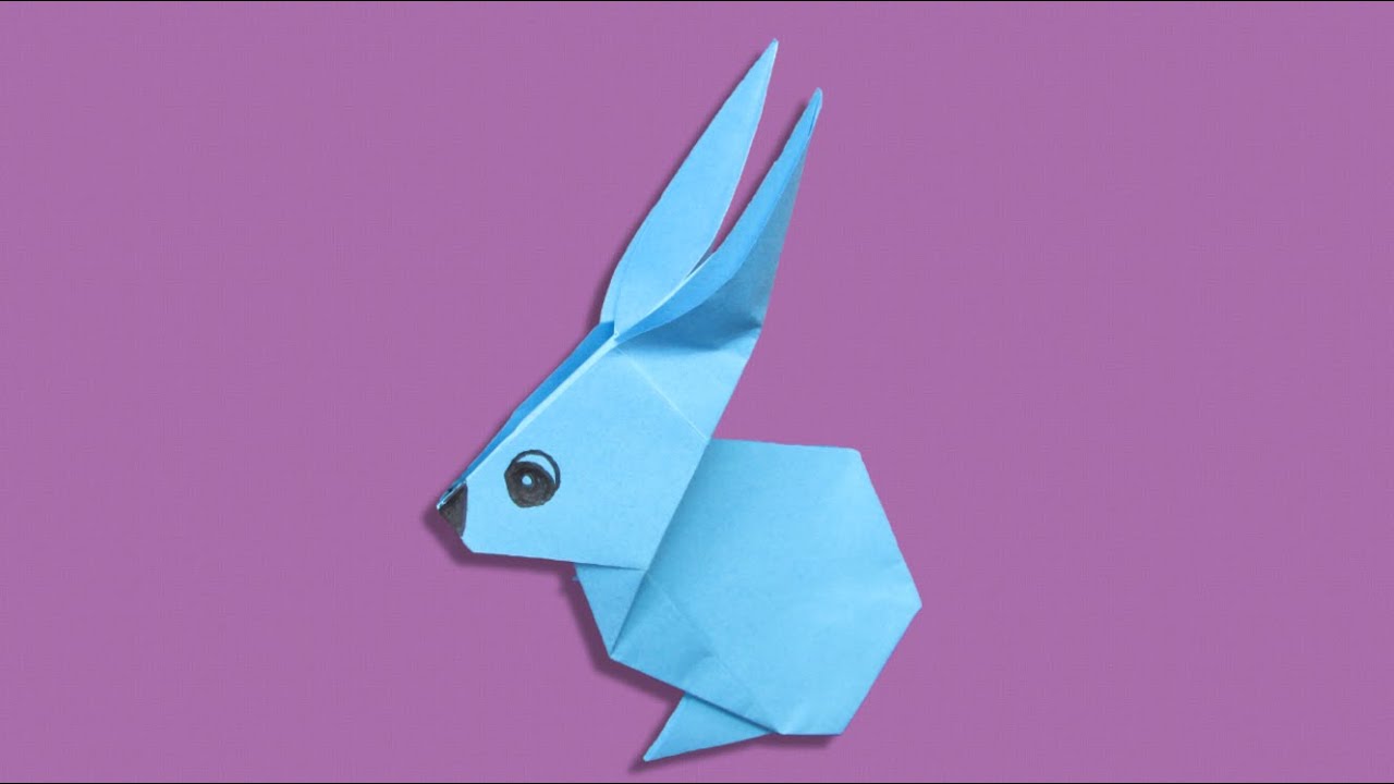 Origami : 🐰 Lapin très mignon 🐇 - YouTube