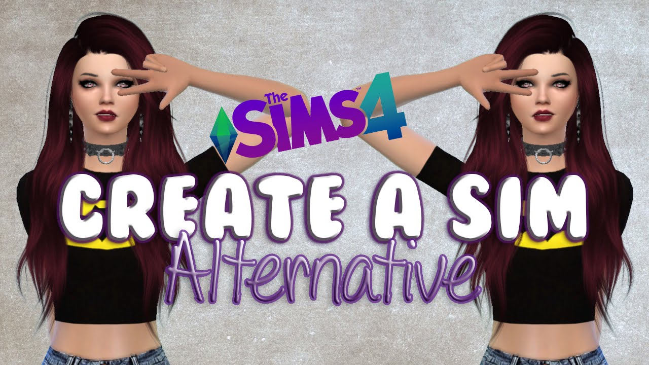 The Sims 4 CAS: Alternative - YouTube
