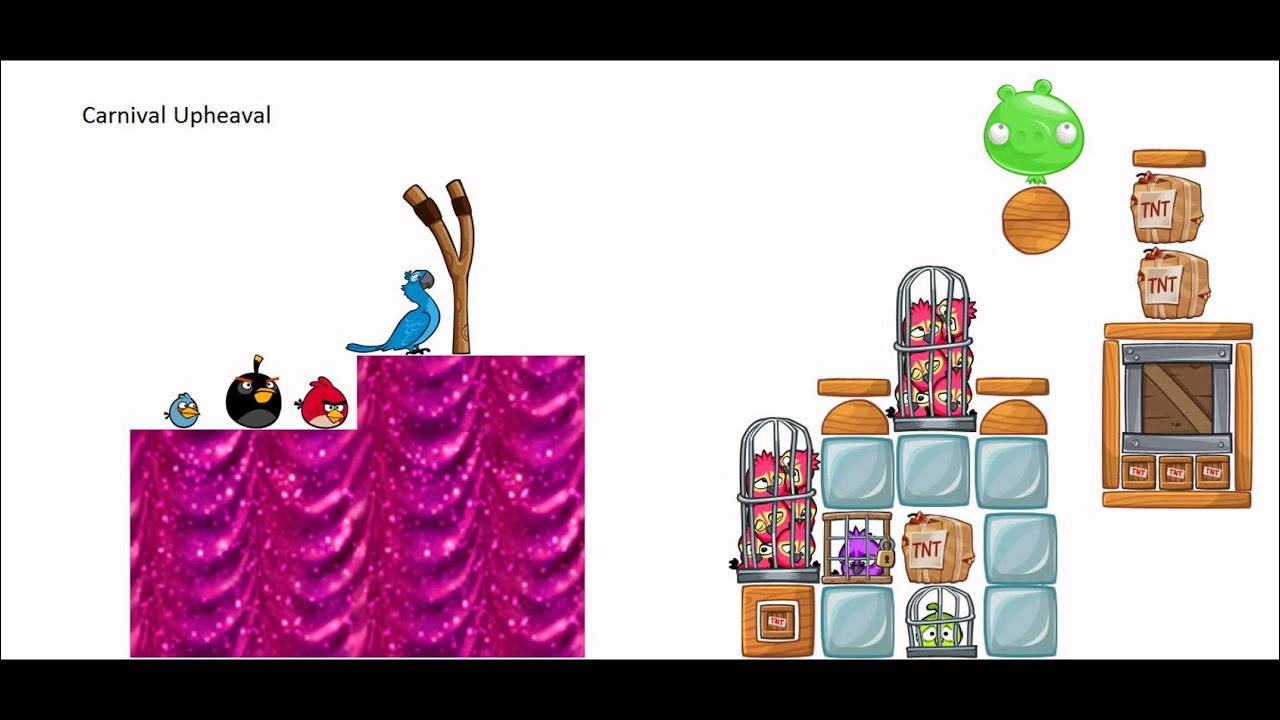 Angry Birds Custom Levels (All Games) Part 9/10 - YouTube