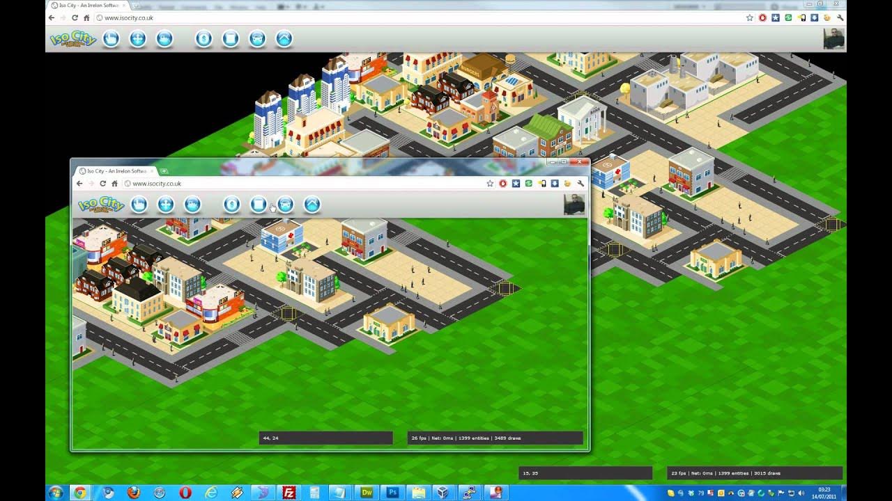 HTML5 Isometric Game Engine: Facebook Integration & Multiplayer - YouTube