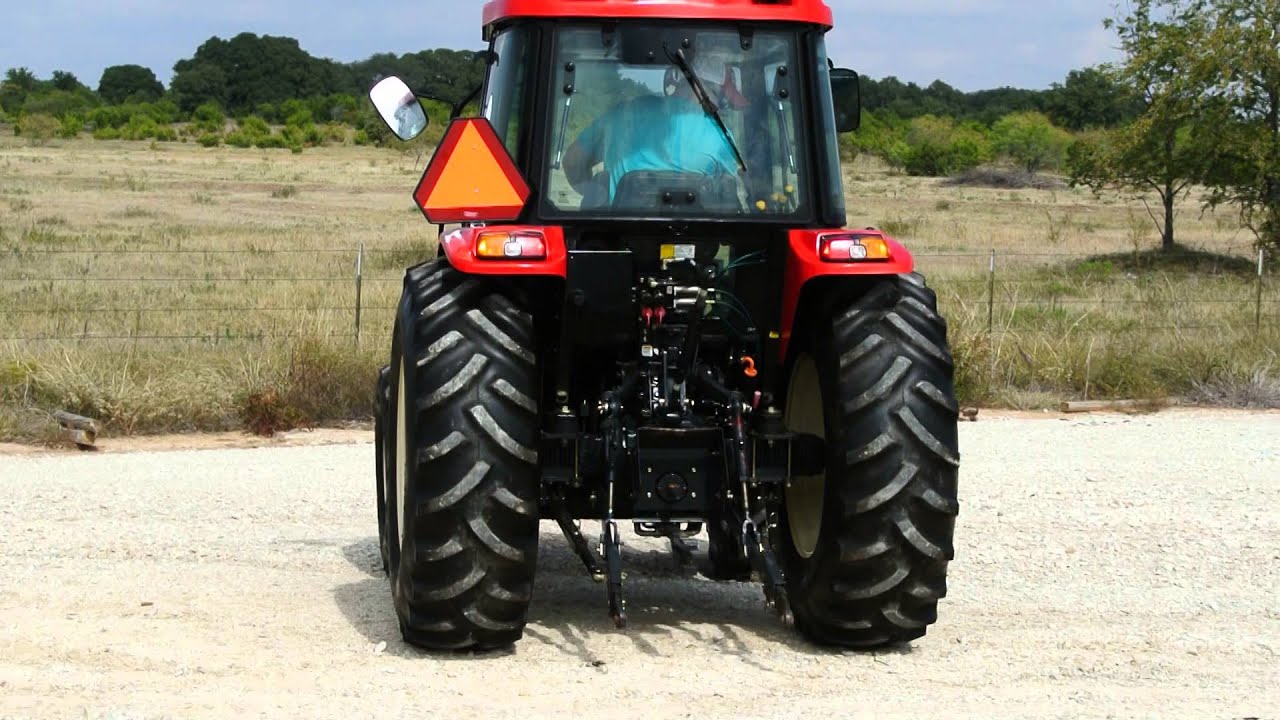 Branson 5530C Cab Tractor with Remotes - YouTube