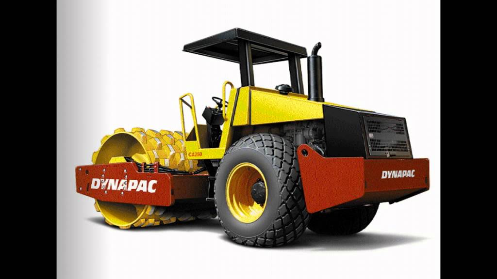 DYNAPAC CA 250 PD (2009). - YouTube