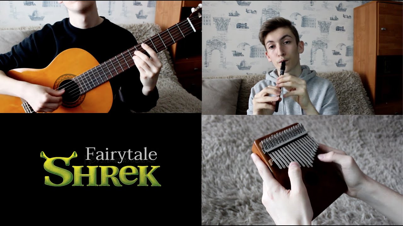 Shrek - Fairytale | Instrumental cover - YouTube