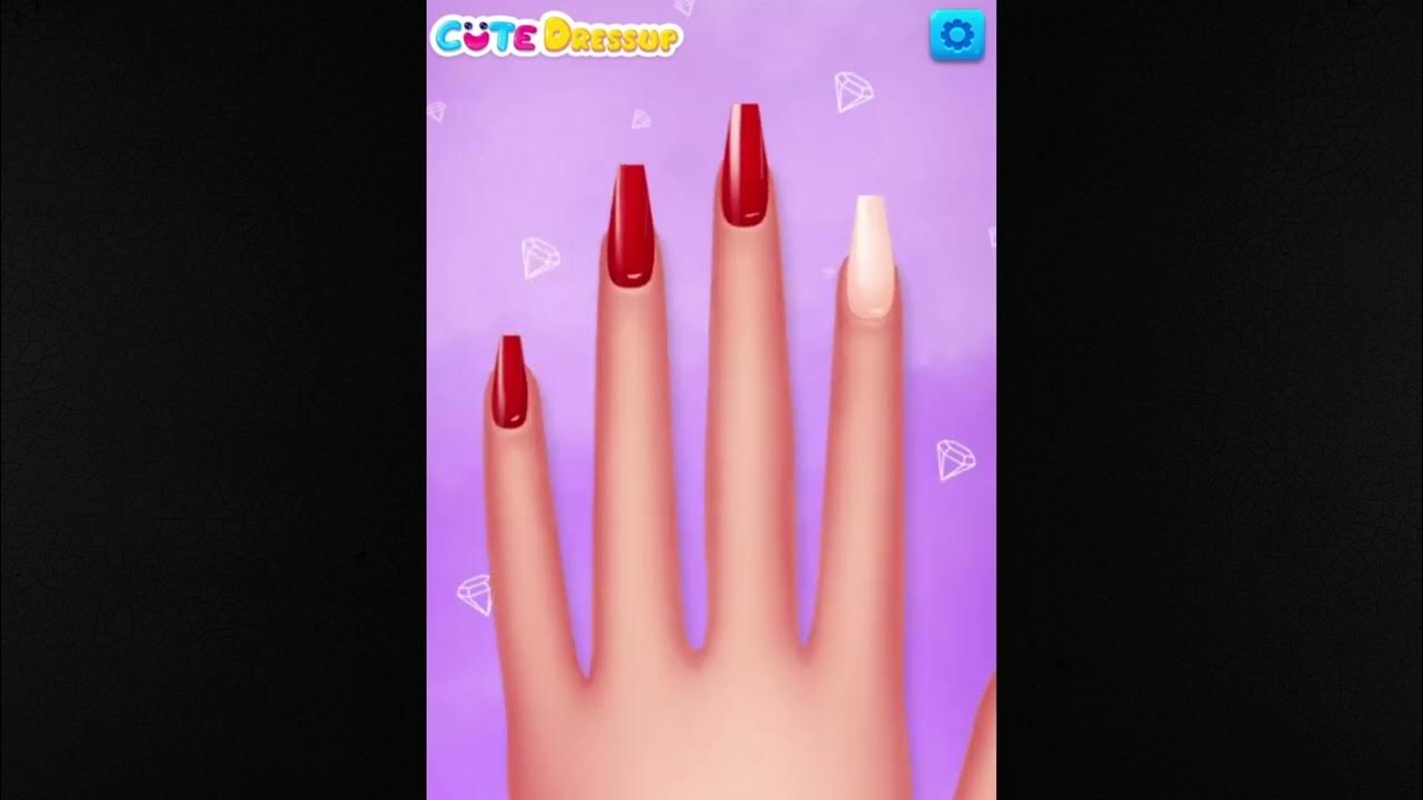 Nail painting game - YouTube