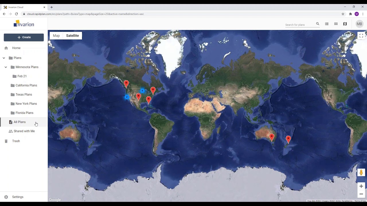 Navigating Invarion Cloud - YouTube