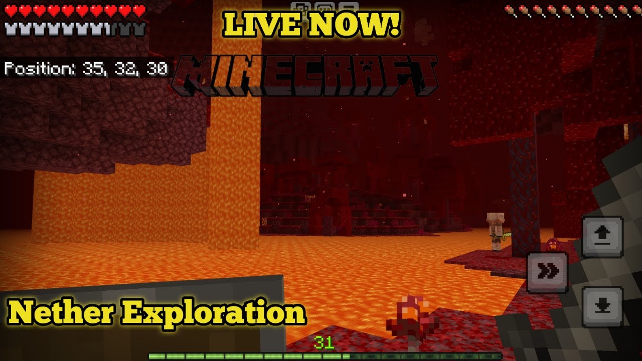 Let's Play Minecraft, Nether World Explorations - YouTube