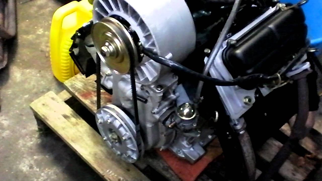 Finished rebuild ZAZ Zaporozhets Saporoshez engine V4 1200cc - YouTube