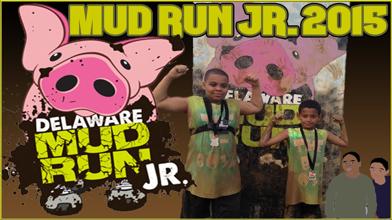 Mud Run Jr. | Delaware Mud Run 2015 - YouTube