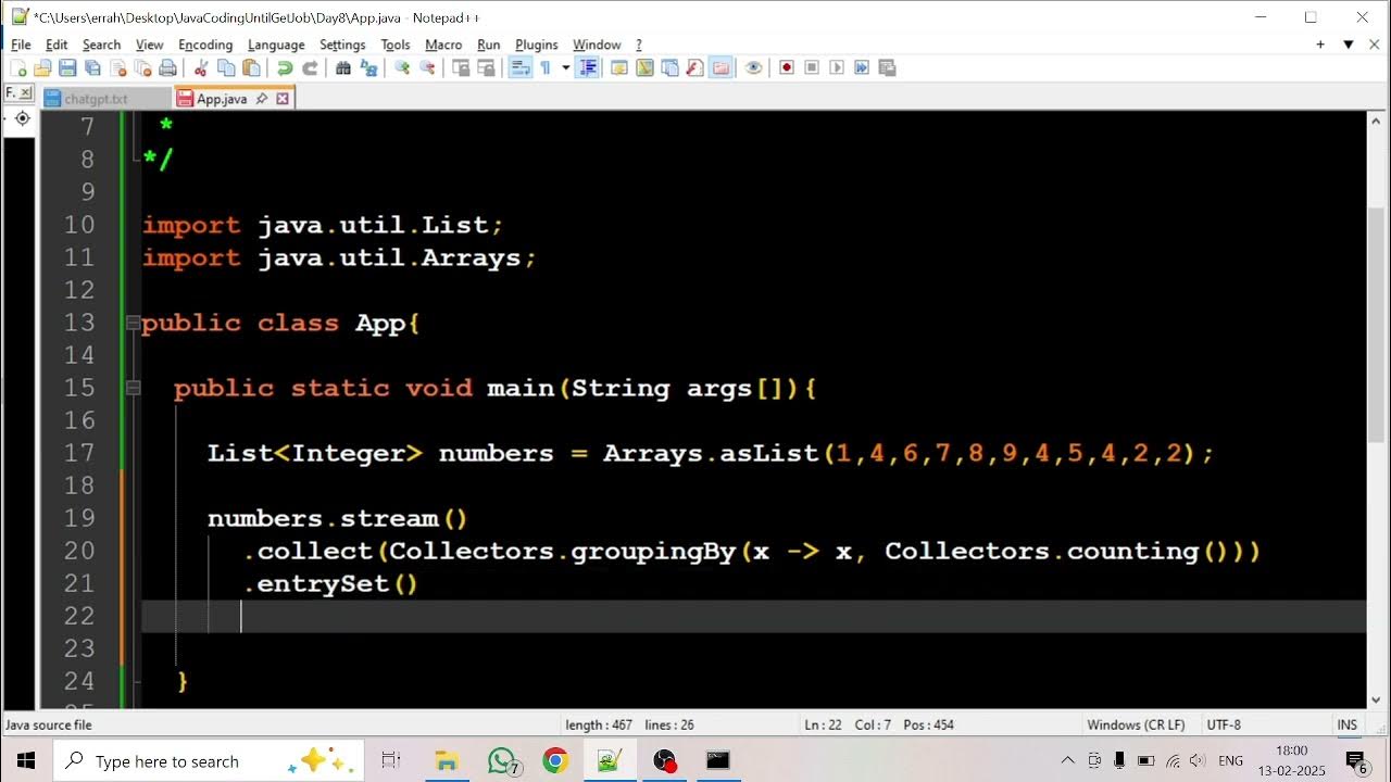 #Day8 Daily Java Coding Until I Find A Job #Java #SpringBoot - YouTube