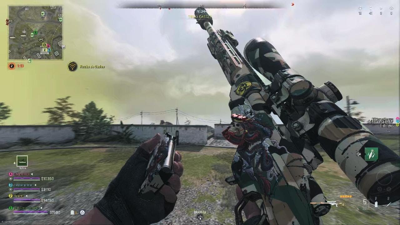 Warzone 2.0 ressurgencia ashika island jogando com Sniper Belos tiros - YouTube