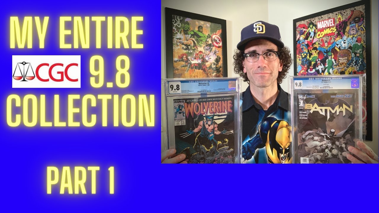 My Entire CGC 9.8 Collection! - Part 1 - YouTube