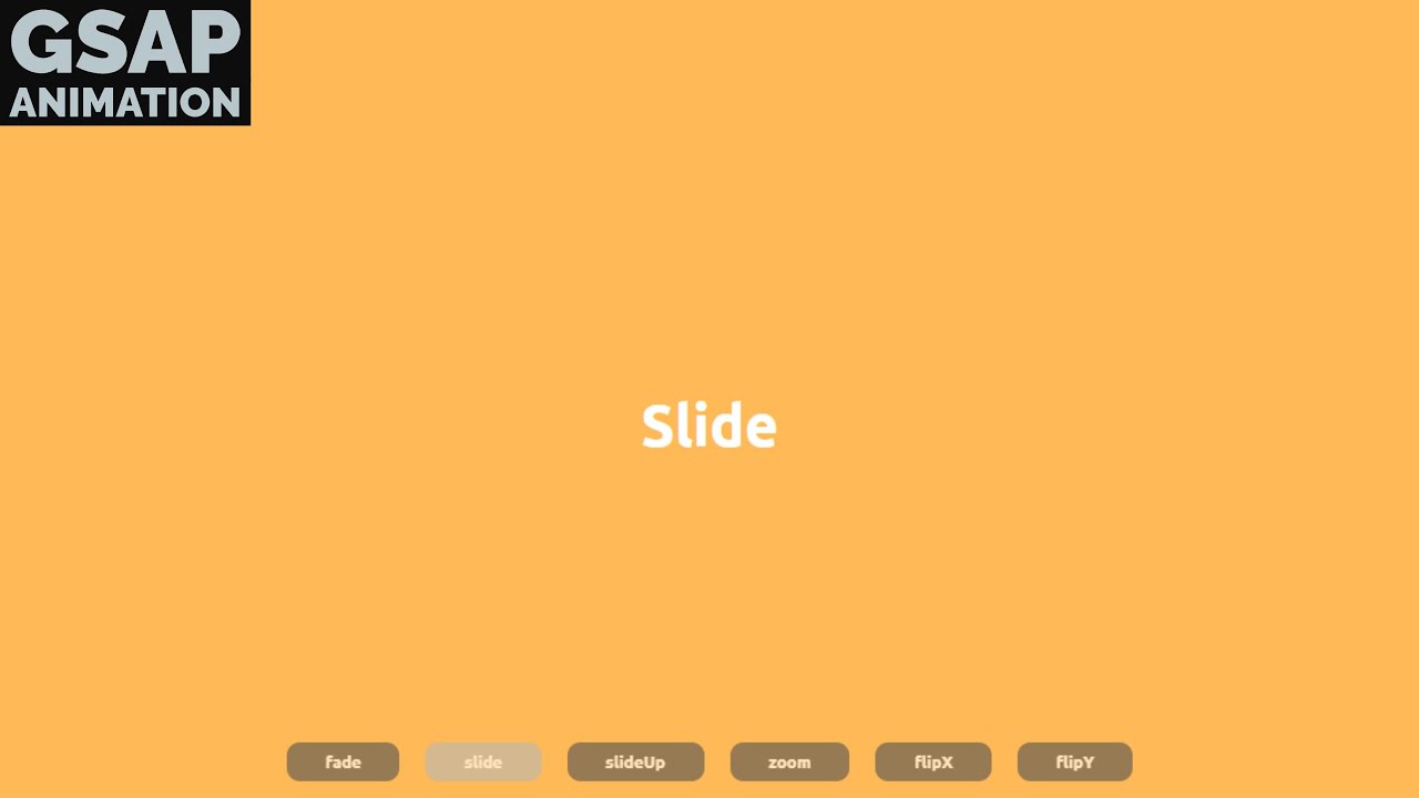 Slider Page Transition Using Gsap Animation Javascript Codeexpress Youtube