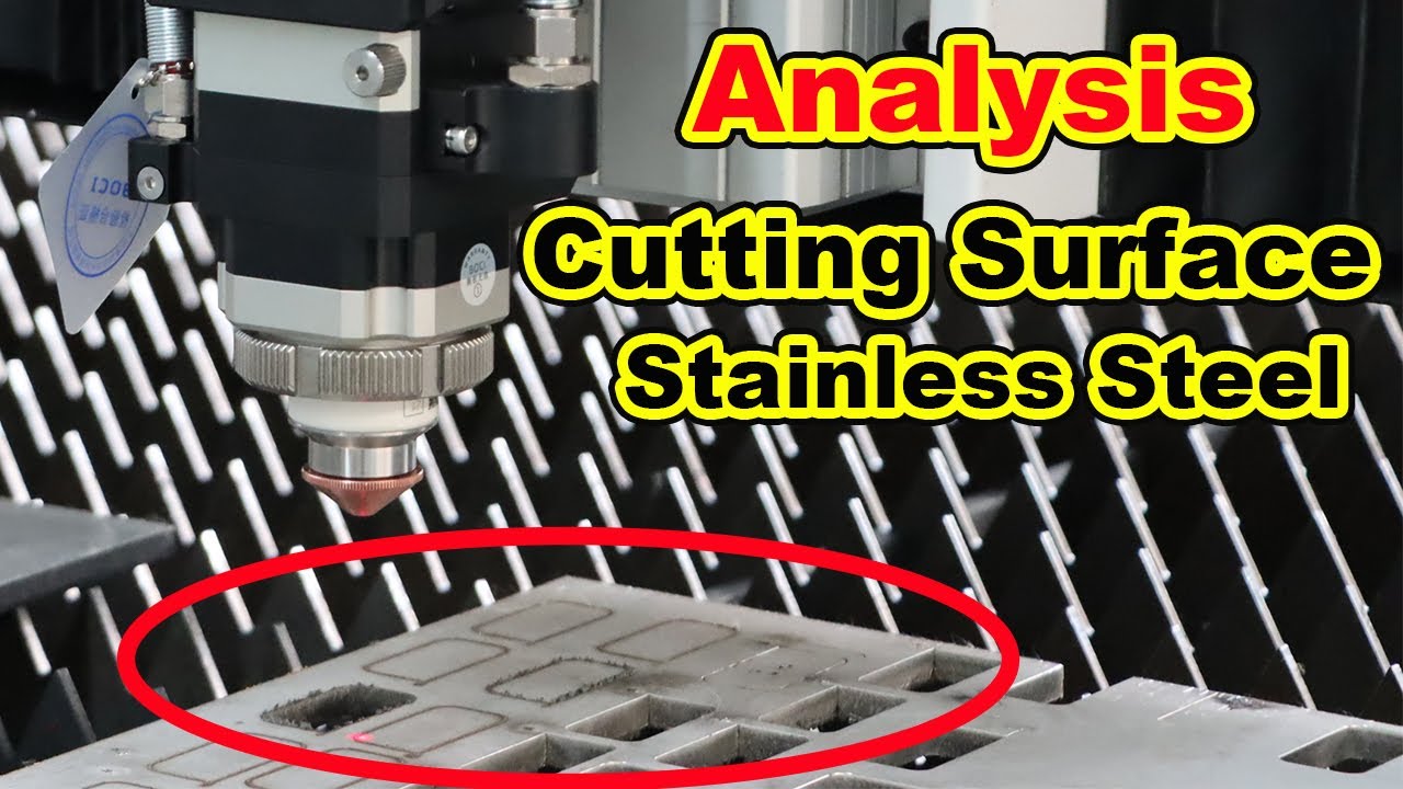 Analysis of Slag Scraping after section cutting of Stainless Steel ...