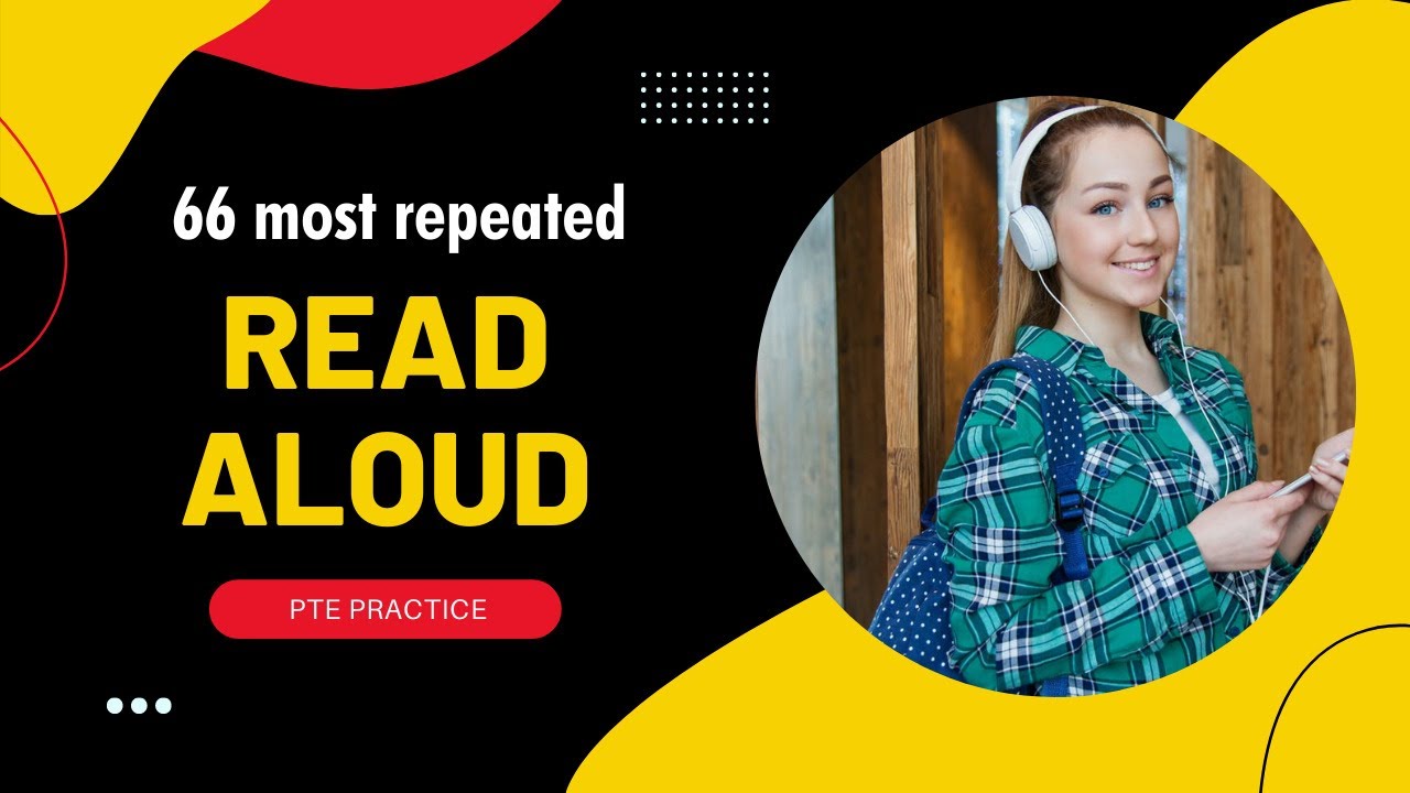 PTE read aloud practice | 66 most repeated | PTE speaking test - YouTube