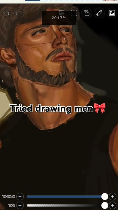 First attempt drawing men💗🎀 - YouTube