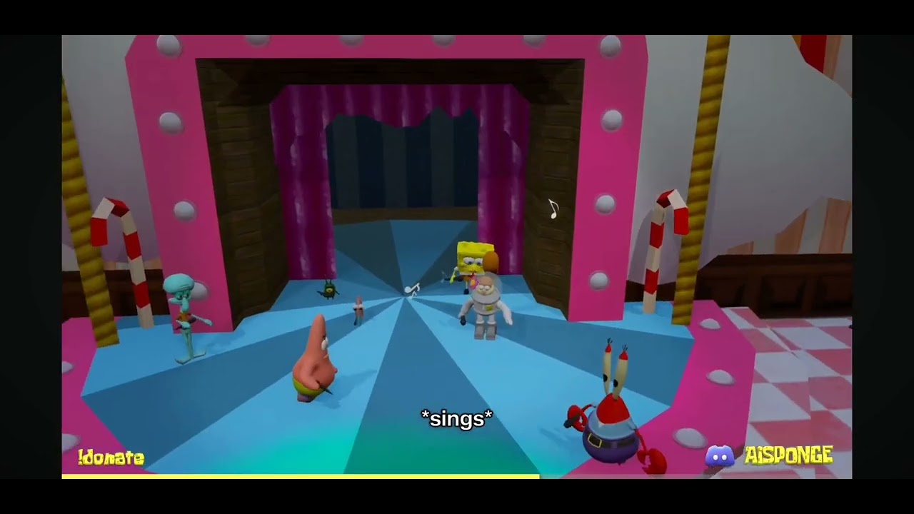 Spongebob Squarepants AI Show - pingas! / The Whole Gang (AI Cover ...