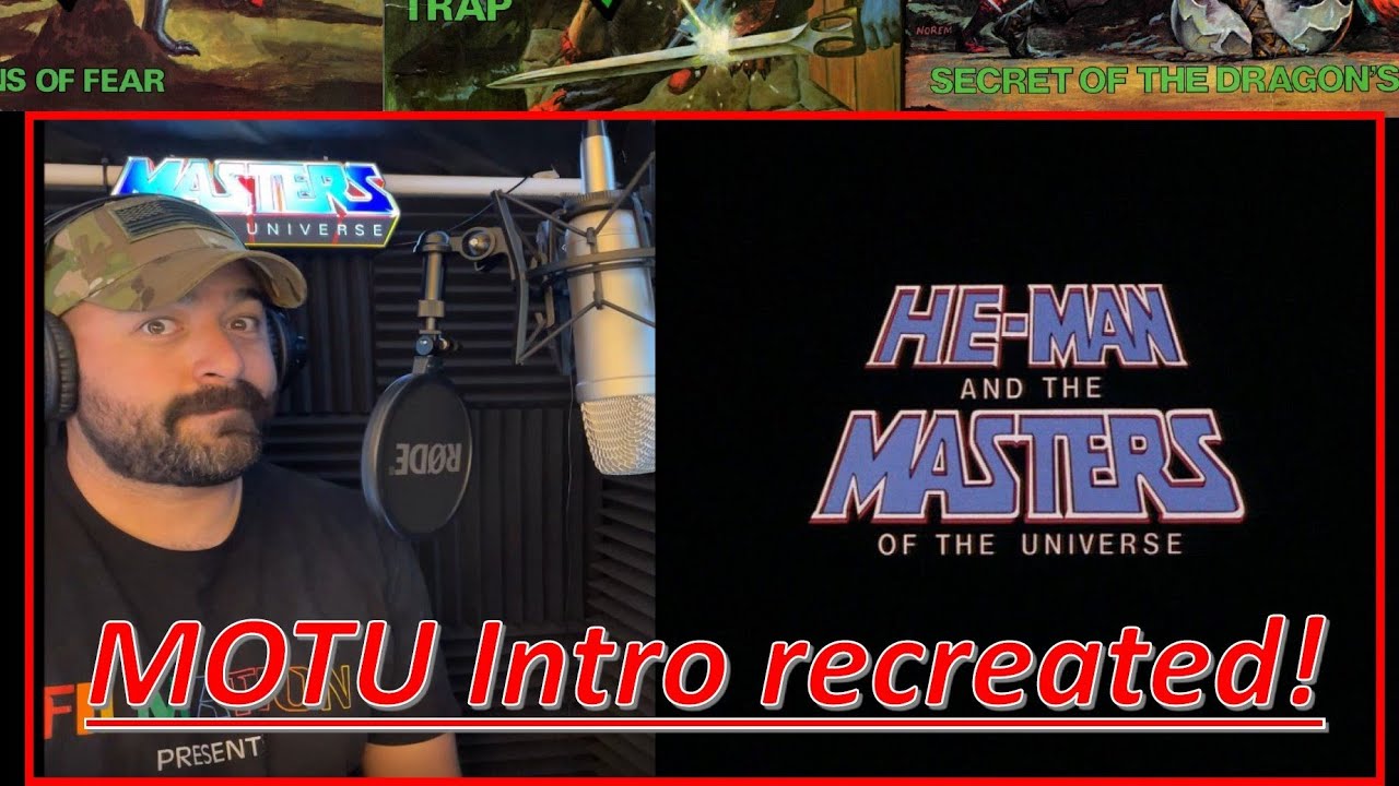 He-Man and the Masters of the Universe Intro Sequence Reenacted - YouTube