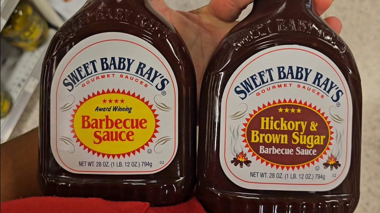 Sweet Baby Ray's Award Winning Barbecue Sauce Original and Hickory ...