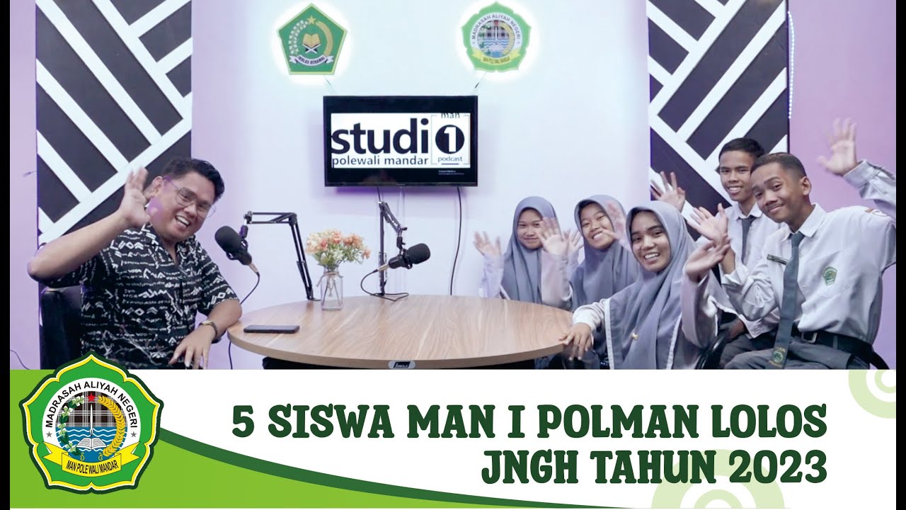 5 PESERTA DIDIK MAN 1 POLMAN BERHASIL LOLOS JNGH TINGKAT NASIONAL 2023 ...