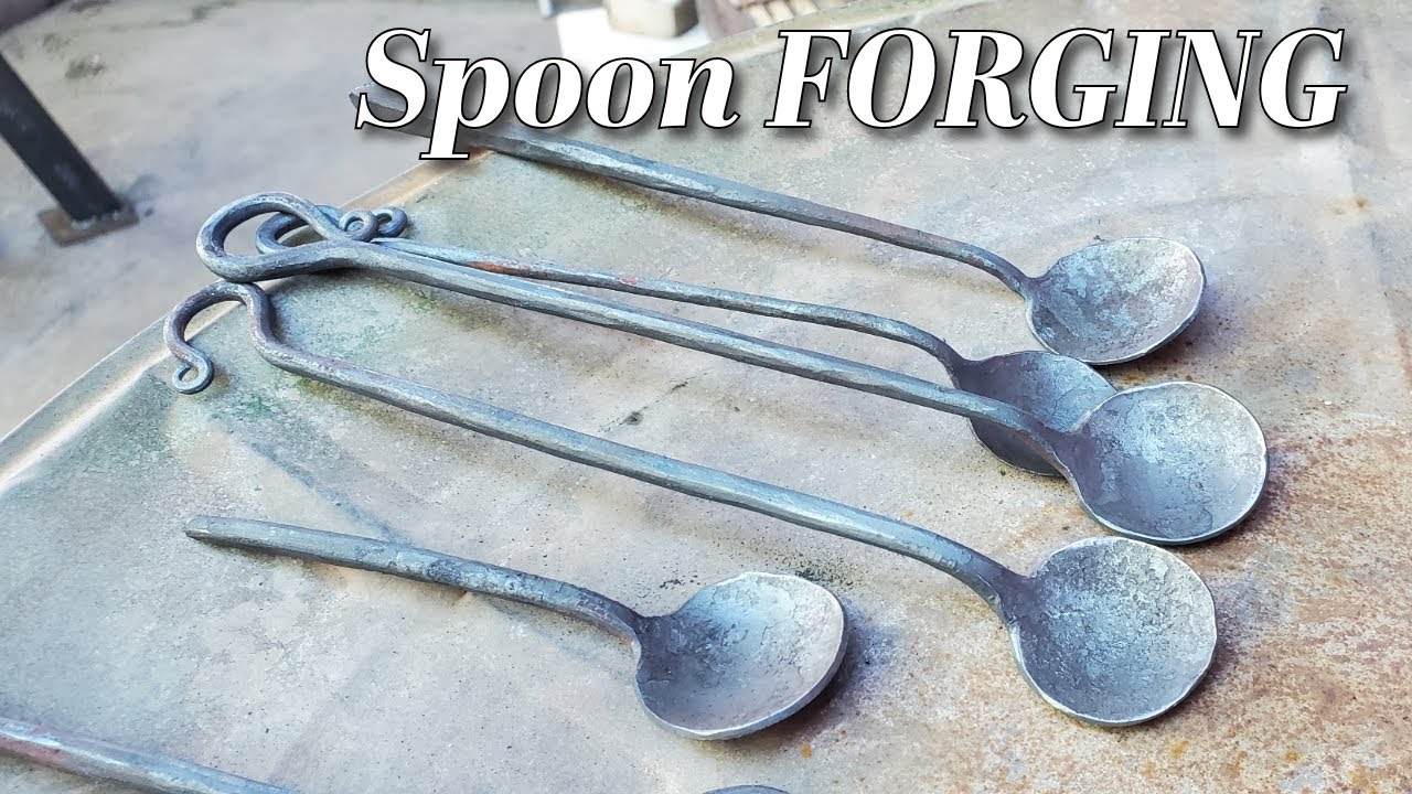 Forging a Spoon - YouTube