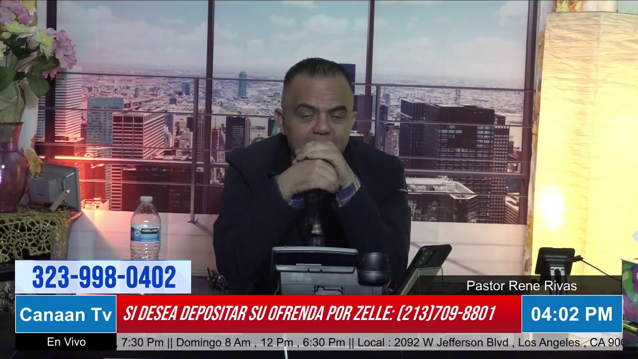 Tiempo de palabra y oracion || Pastor Rene Rivas - YouTube
