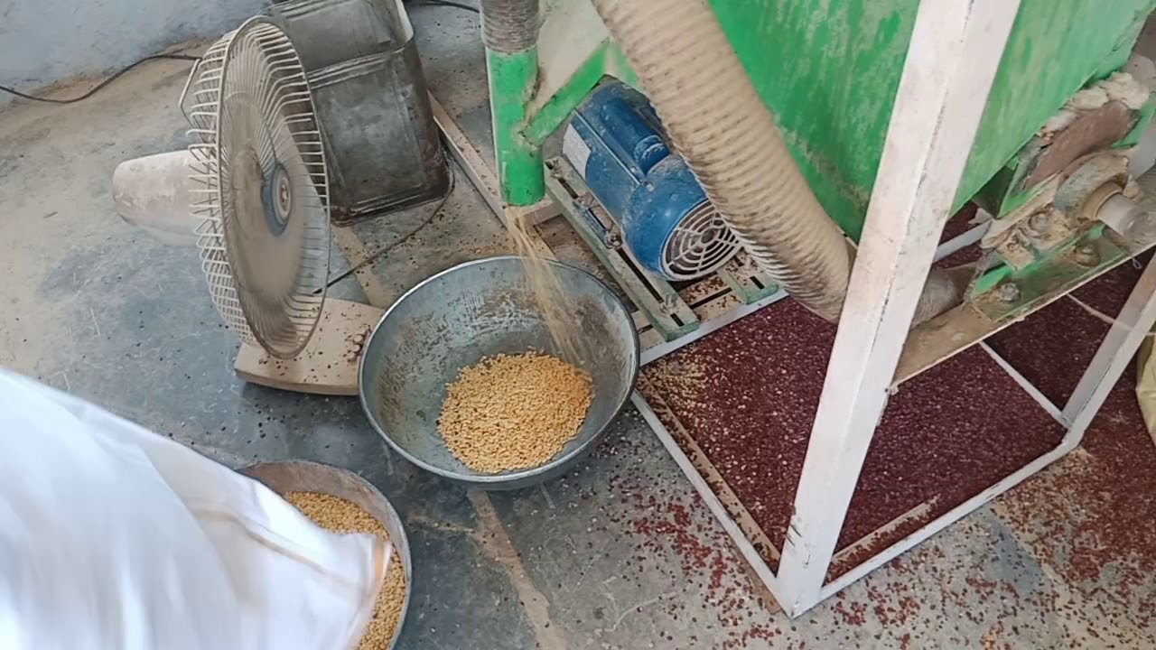 Mini dall mill in kurnool dist - YouTube